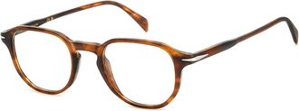 David Beckham DB 1140 Brille, Brown Horn, 49 f&uuml;r Herren, Braun/Horn, 49