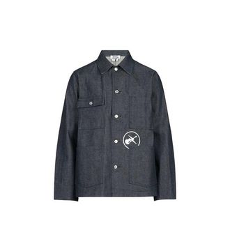 A.P.C. Veste denim droite en coton