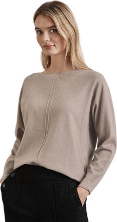 Street One Damen A302785 Dolman Pullover, Mocha Beige Mel., 42 EU