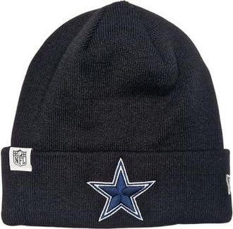 New Era Dallas Cowboys NFL Loop Label Knit Noir Bonnet