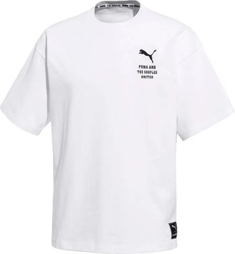 Puma x The Kooples t-shirt à slogan imprimé - Blanc