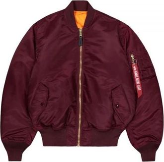 Alpha Industries Ma-1 Heritage Bomber - - Jackets - Herren - Rot - XL