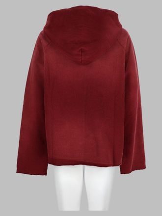 Amish Logo-Embroidered Cotton Sweatshirt - Red