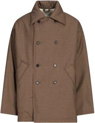 Camiel Fortgens Caban rembourr&eacute; mi-long oversize