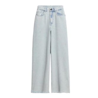 Vanessa Bruno Jean Eden Taille Haute- Coupe Wide Leg - - Jeans - Damen - Blau - M