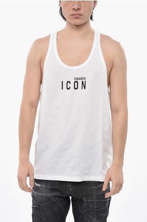 Dsquared2 ICON Cotton Crew-Neck Tank Top size Xxl