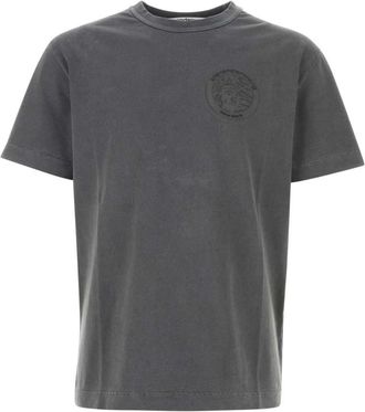 Alexander Wang unisex, Tops, Gris, Taille: XS T-shirt &agrave; col rond