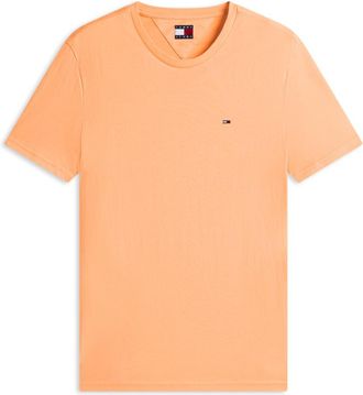 Tommy Hilfiger Leichtes T-Shirt mit Logo-Stickerei in