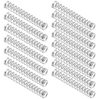Cabilock 15 St&uuml;ck Teiliges Edelstahl Ersatz-druckfeder Nussknacker Starke Spiralf&ouml;rmige Kompressionsfedern Lebensmittelecht Rostfrei f&uuml;r Walnuss Kastanien&ouml;ffne