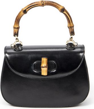 Gucci Crossbody Bags - Small Bamboo Top Handle Flap - Gr. unisize - in Braun - f&uuml;r Damen