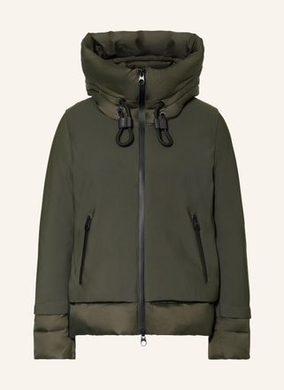 Gil Bret Steppjacke Im Materialmix gruen