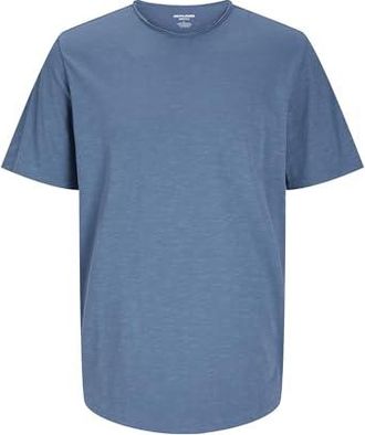 Jack & Jones Jjebasher SS Noos T-Shirt à col Rond, oceanview, XL Hommes