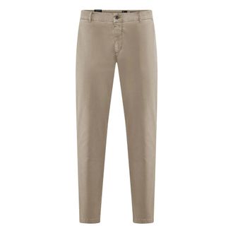 Bomboogie Homme, Pantalons, Beige, Taille: W36 Pantalon Chino en Gabardine avec Micro Imprim&eacute;