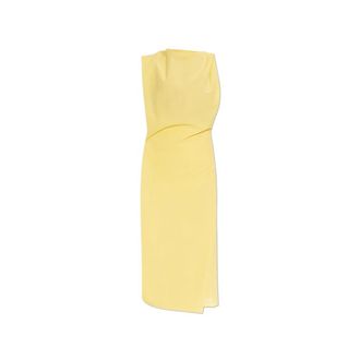 Jacquemus The Drap Dress - - Dresses - Damen - Gelb - XS
