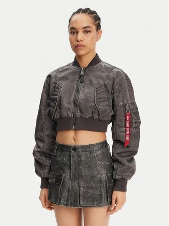 Alpha Industries Alpha Industries Bomberjacke MA-1 Vintage 156002 Grau Regular Fit