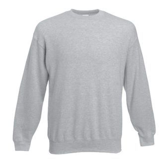 Fruit Of The Loom Sweatshirt Set-In XL,Heather Grey