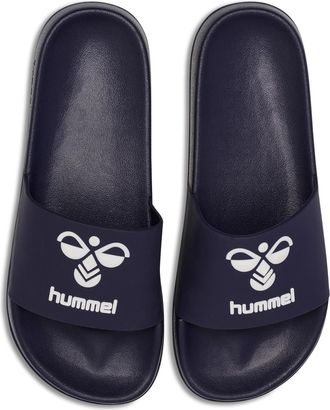 Hummel Unisex HML Essential Pool Slide Slipper, Peacoat, 46 EU