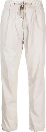 Herno Femme, Pantalons, Gris, Taille: 38 FR Pantalon Resort en Nylon Stretch L&eacute;ger