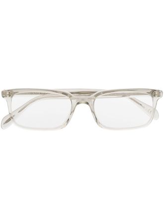 Oliver Peoples Eckige Denison Brille - Grau