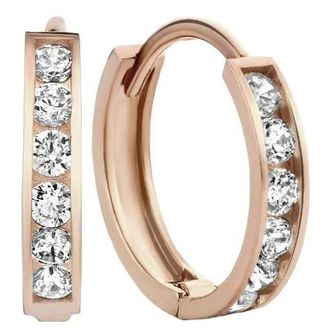 Isabel Bernard Ohrringe - Cadeau dIsabel 14 karat ear party gift set - Gr. unisize - in Ros&eacute;gold - f&uuml;r Damen