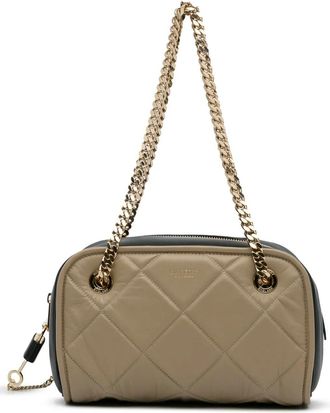 Burberry Hobo Bags - Quilted Cube Chain Shoulder Bag - Gr. unisize - in Braun - f&uuml;r Damen