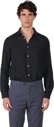 Mason's Homme, Chemises, Bleu, Taille: XL Torino Shirt