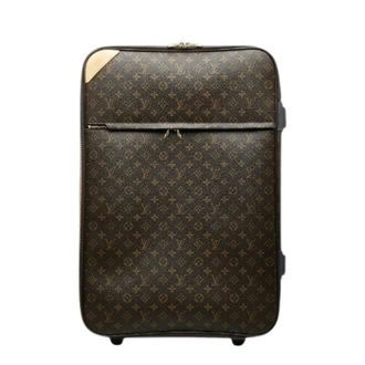 Louis Vuitton unisex, Pre-owned, Brun, Taille: ONE Size Pre-owned Pegase65 Monogram Trolley Suitcase