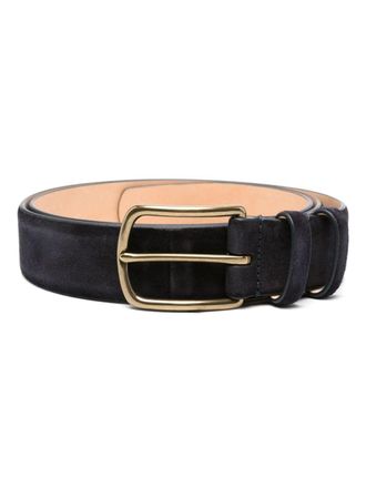 Officine Creative ceinture en daim - Bleu