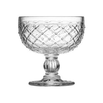 Premier Housewares Knit Sundae Dish-265ml, Glass, klar, 11x11x11