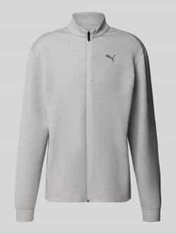 Puma Sweatjacke mit Stehkragen und Logo