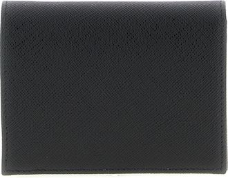 Prada Saffiano Leather Card Case - Black