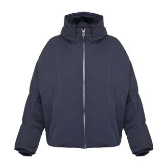 Bottega Veneta Homme, Vestes, Bleu, Taille: M Doudoune &agrave; Capuche