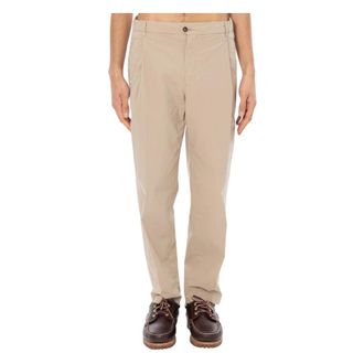 BRIGLIA 1949 Manhattan Light Cotton Pants - - Trousers - Herren - Beige - XL