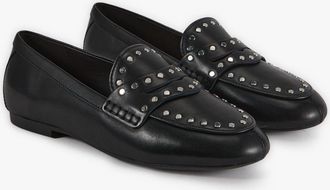 Geox Mocassins clout&eacute;s en cuir