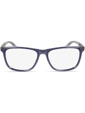 Calvin Klein Brille mit eckigem Gestell - Blau