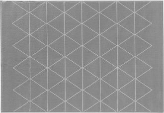 Douceur d'Int&eacute;rieur Yvo Teppich, rechteckig, 120 x 170 cm, Grau, gewebt