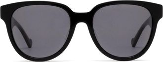 Gucci Cat-Eye-Sonnenbrille mit GG - Schwarz