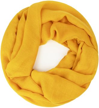 Glamexx24 Loop Schal Damen Schlauchschal Unifarbener Rundschal Halstuch f&uuml;r Fr&uuml;hling, Sommer, Herbst, Winter