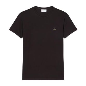 Lacoste T-Shirt MIT Rundhalsausschnitt - - Tops - Herren - Braun - S