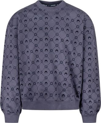 Marine Serre Homme, Sweatshirts et sweats &agrave; capuche, Noir, Taille: S SweaT-shirts