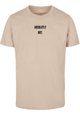 Mister Tee Herren Absolutely Not Tee Sand, 3XL