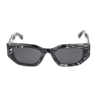Philipp Plein Quadratische Sonnenbrille - - Accessories - Damen - Schwarzk - 51 MM