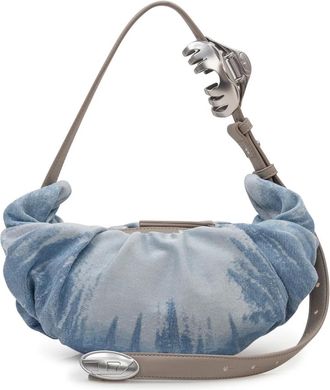 Diesel Femme, Sacs, Bleu, Taille: ONE Size Grab-D Hobo S