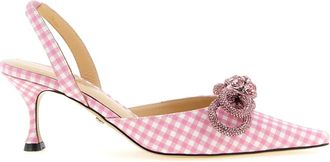 Mach & Mach Mach & Mach, Femme, Chaussures, Rose, Taille: 36 1/2 EU Double Bow Slingback