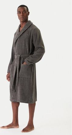 Tommy Hilfiger Bademantel 2S87905539 Grau