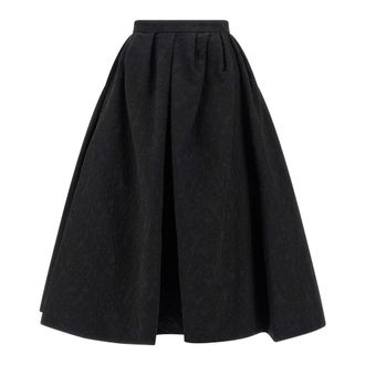 Carolina Herrera Full Skirt - - Skirts - Damen - Schwarzk - S