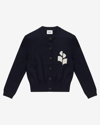 Isabel Marant Cardigan Newton - Femme - Nuit - Taille38 - Marant &Eacute;toile
