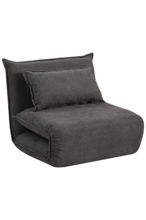 Livetastic Schlafsessel, Dunkelgrau, Textil, 83x70x85 cm, Liegefunktion, Wohnzimmer, Sessel, Schlafsessel