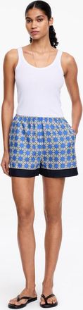 Arket Shorts Aus Lyocell-Mischung -Blau