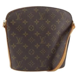 Louis Vuitton Sac bandouli&egrave;re vintage en toile Pre-owned - Femme - Pre-owned - Brun - Taille: ONE Size